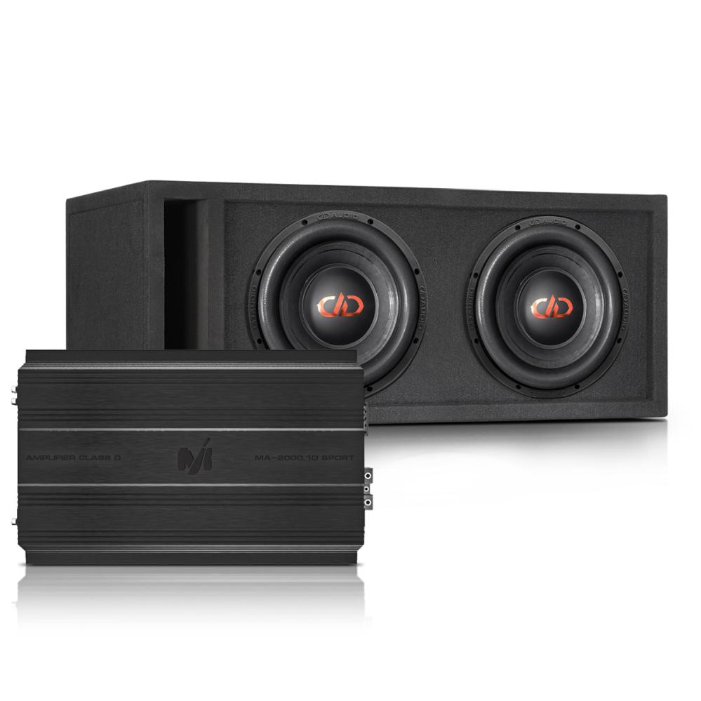 DD Audio 2x10" 710 Amp - köp online på dBakuten.se