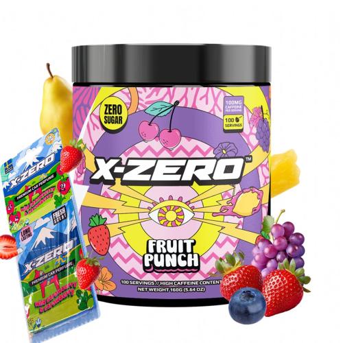 X-Zero Fruit Punch - köp online på dBakuten.se
