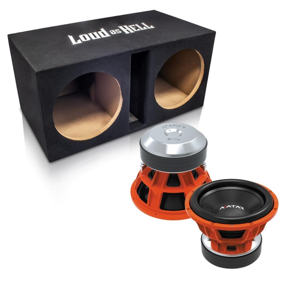 Avatar SVL-1547 D2 2x15" LOUD AS HELL låda - köp online på dBakuten.se